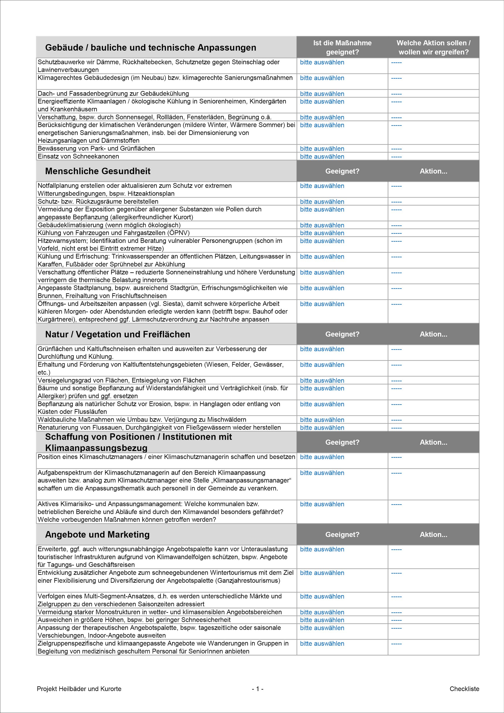 Klimakompetent in die Zukunft - Informationen für Kurorte und Heilbäder ...