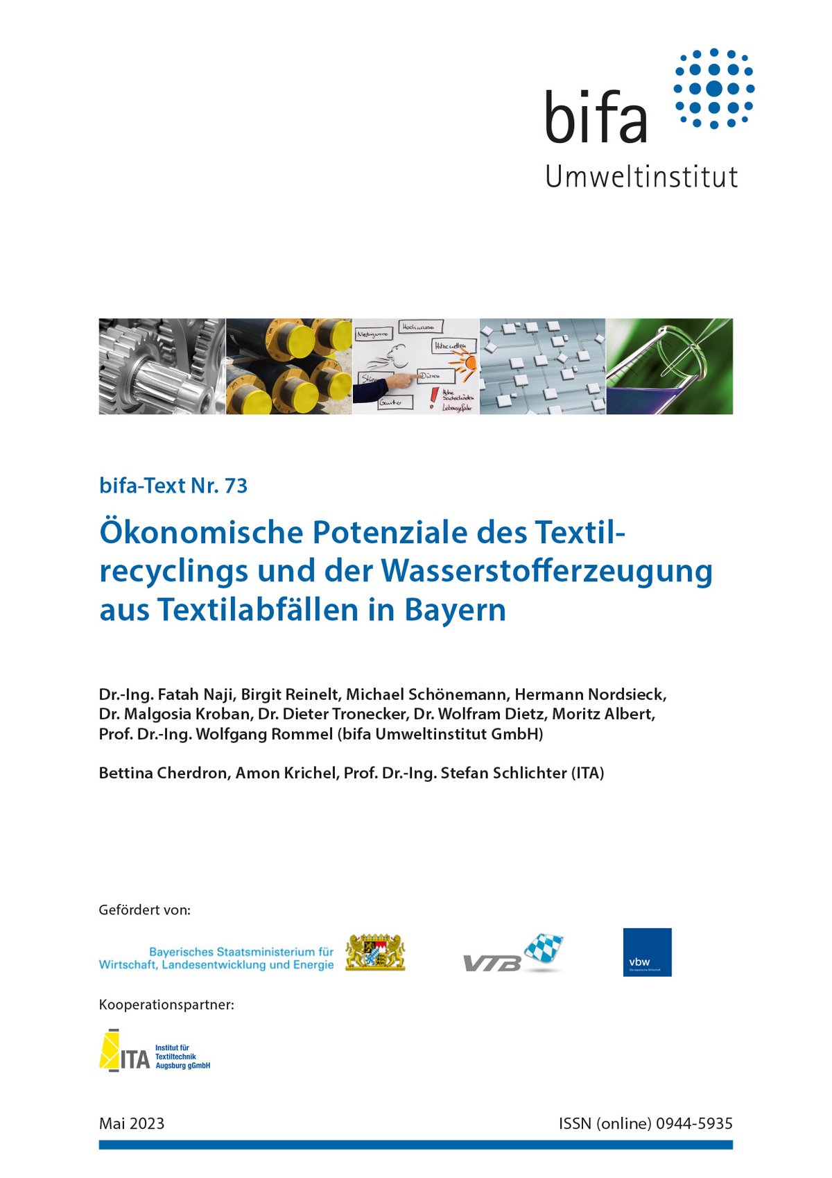bifa-Text Nr.: 73: Study shows economic potential of textile recycling ...